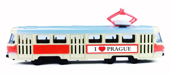 Kovová tramvaj Prague Rappa | Hawaj.cz